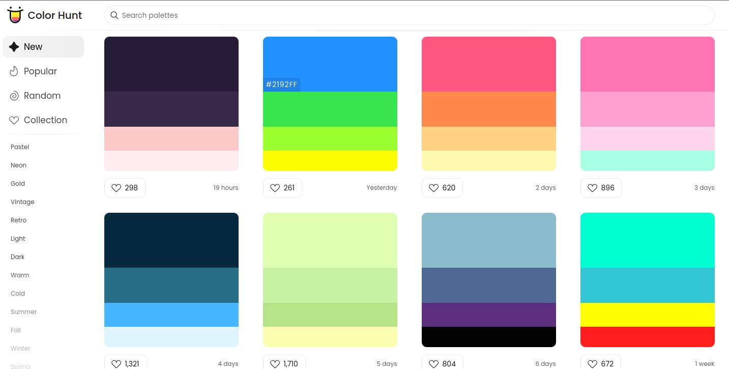 Colors | WebX